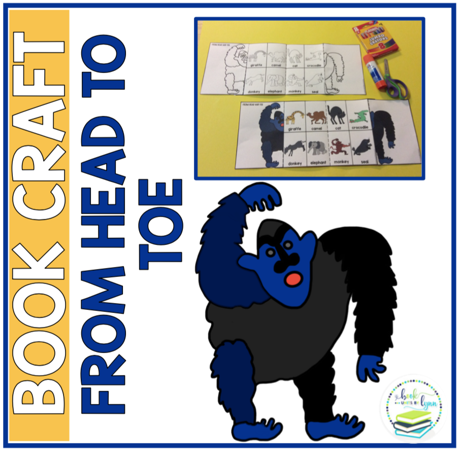 FROM HEAD TO TOE BOOK CRAFT ~ Book Units by Lynn