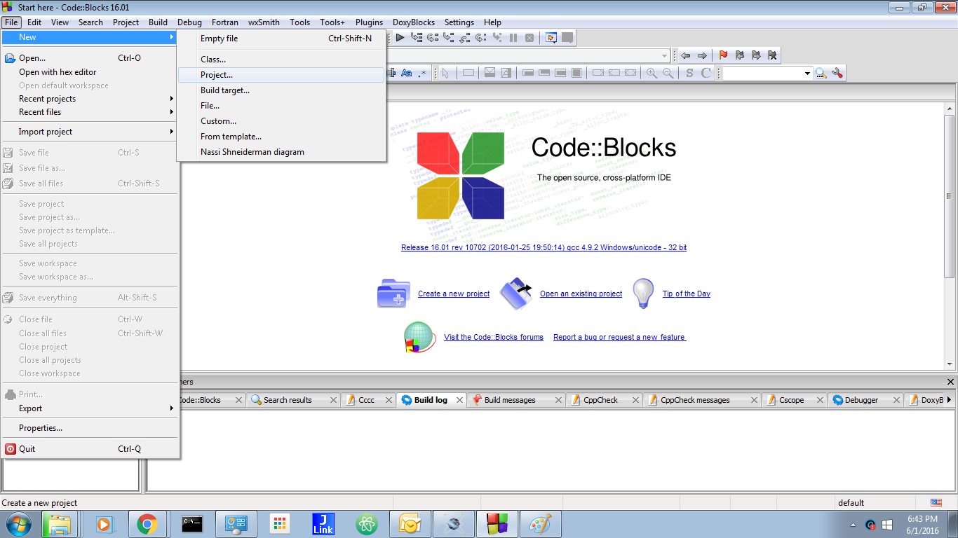 Programming: Using Code::Blocks