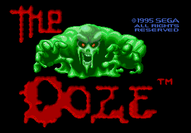 Super Adventures in Gaming: The Ooze (Genesis/Mega Drive)