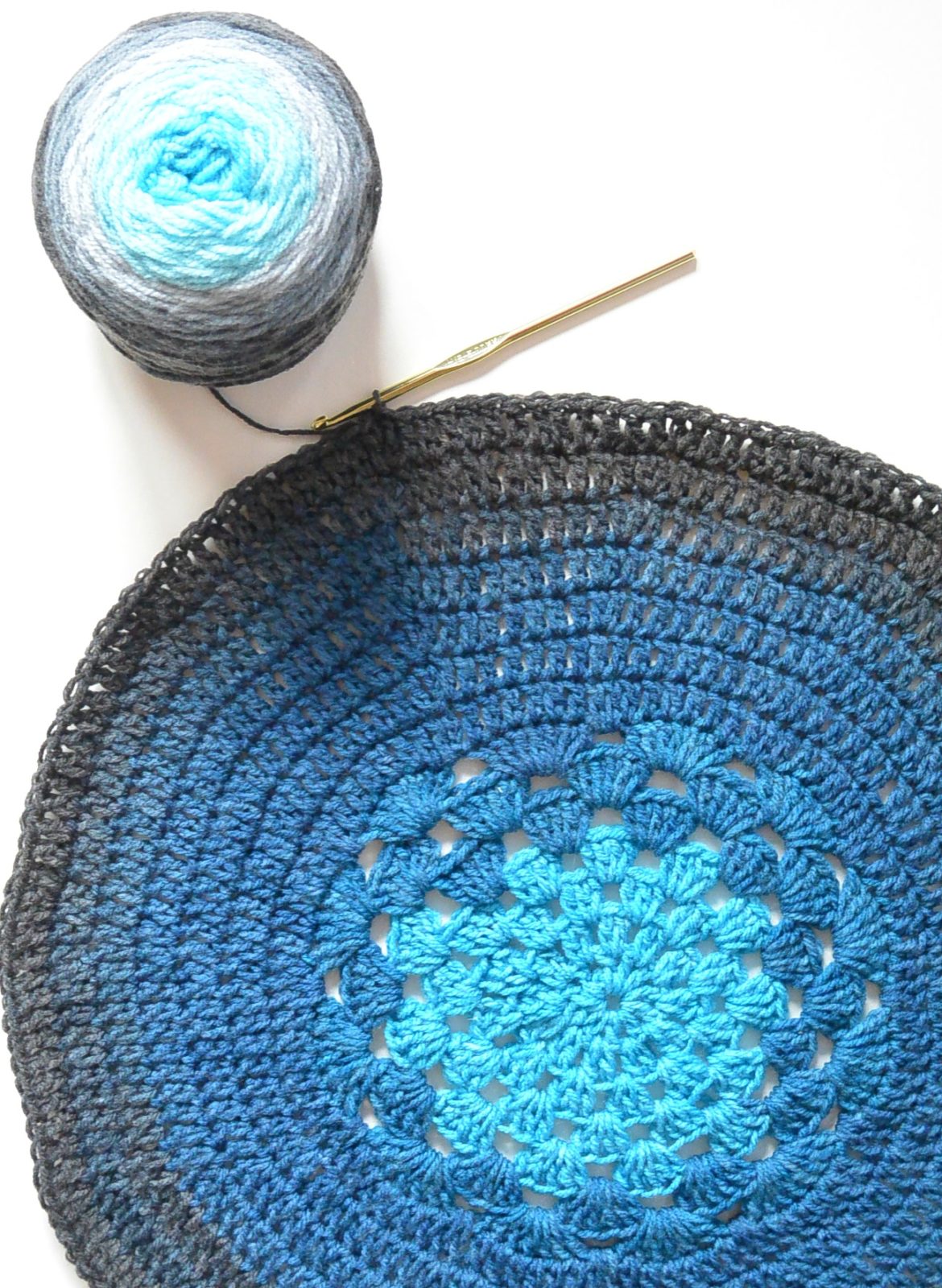 Crochet Afghan Patterns Using Mandala Yarn - Ovie Media