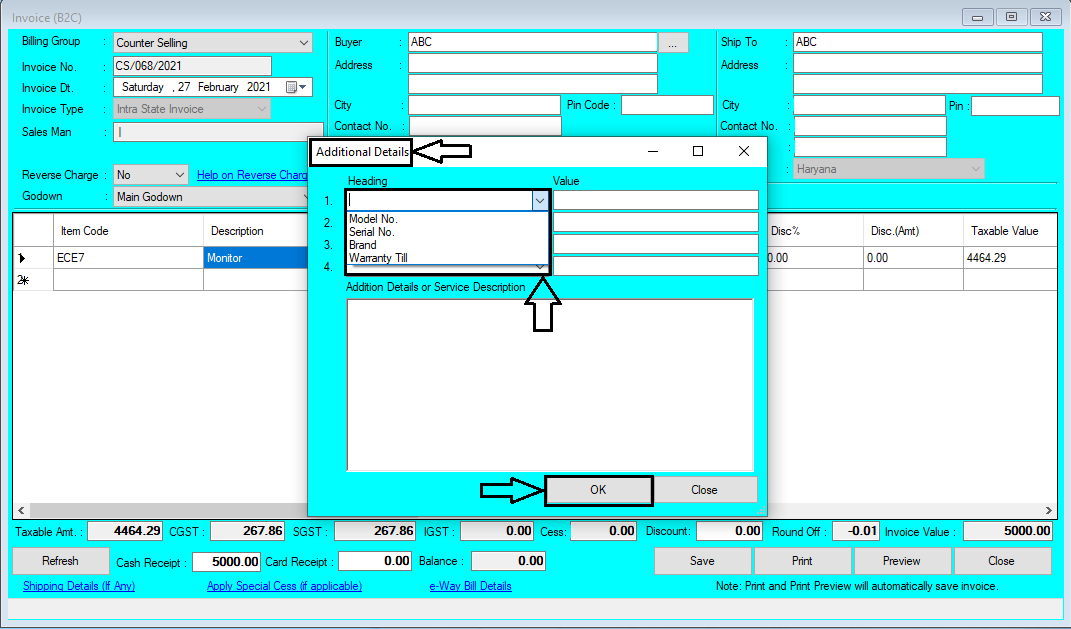 Invoice B2C Help Guide