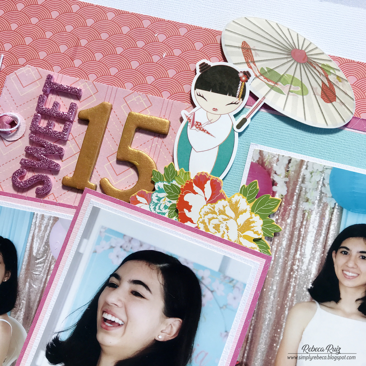 Sweet 15 Layout - Simply Rebeca