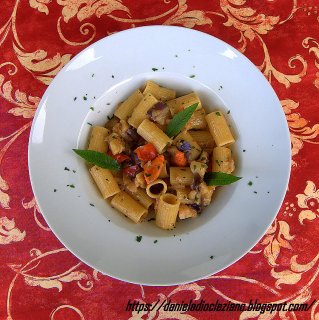 La mezza manica con melanzane e capesante | Daniela&Diocleziano