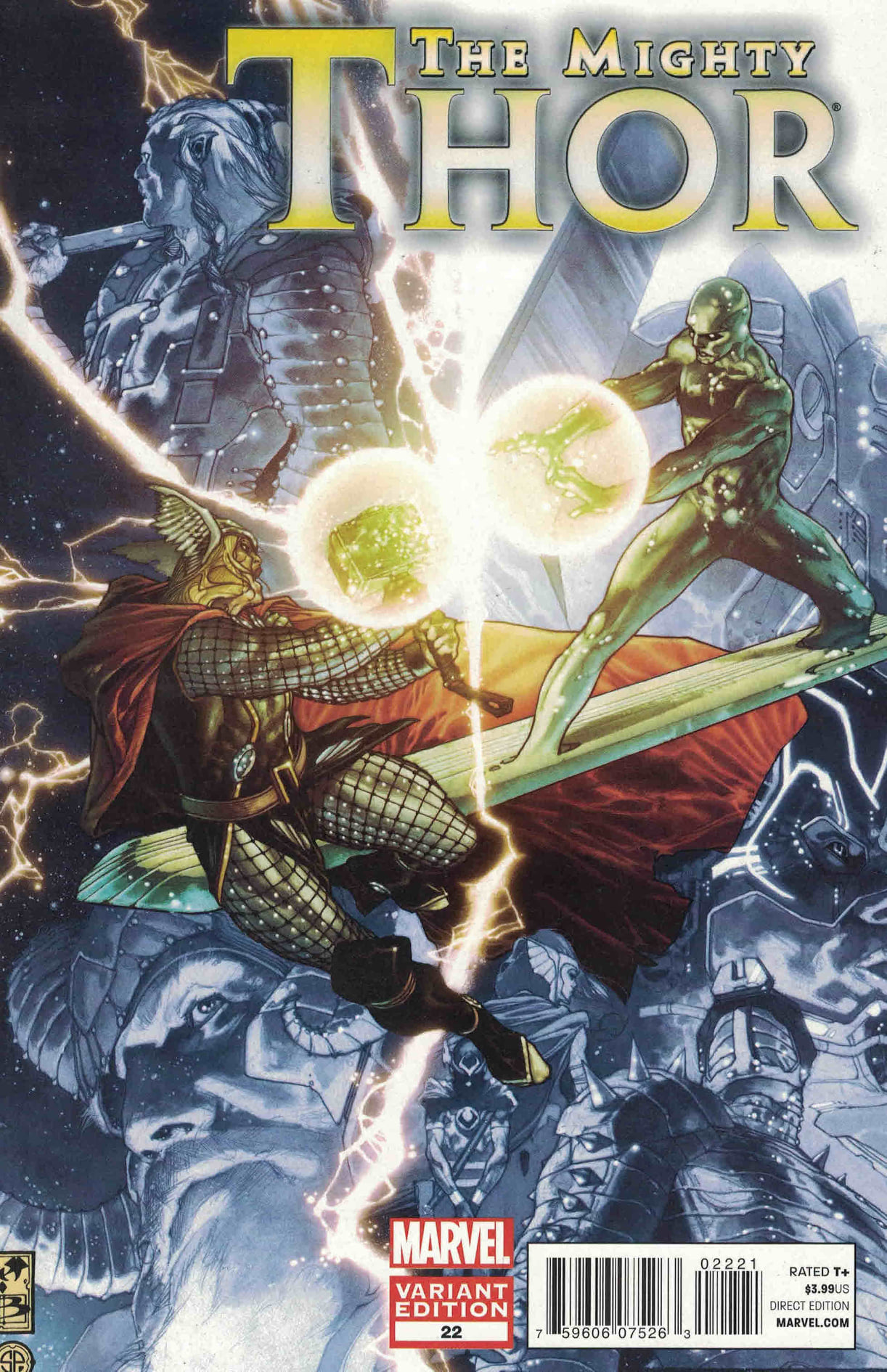 "Hero Envy" The Blog Adventures: THOR VS SILVER SURFER