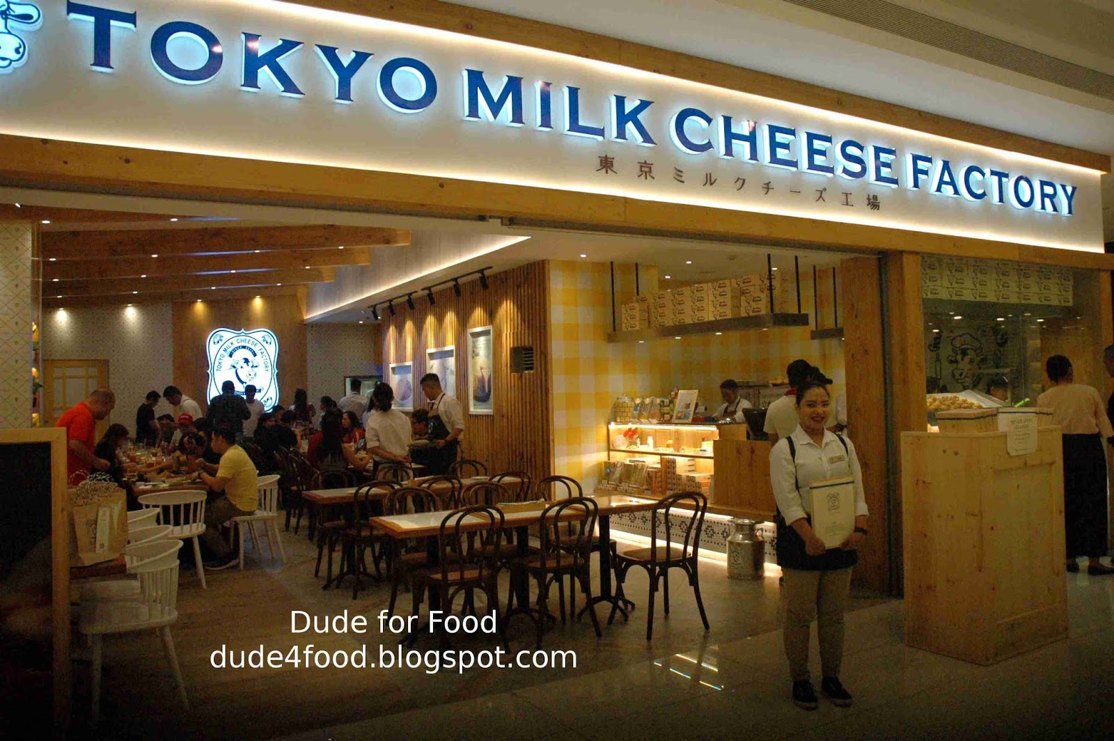 DUDE FOR FOOD: Savory and Sweet: Tokyo Milk Cheese Factory Cafe Opens ...