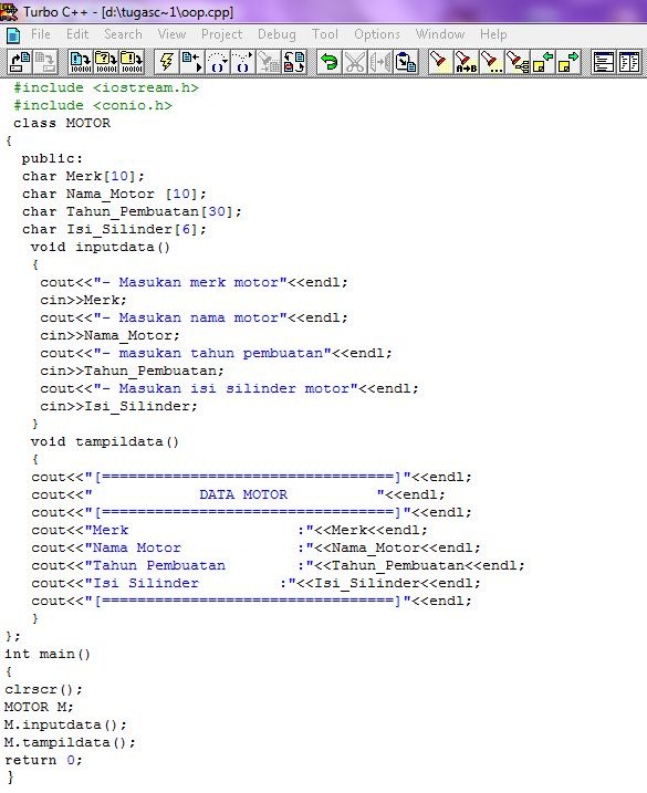 Perbandingan antara Pemrograman Berorientasi Objek dengan Pemrograman ...