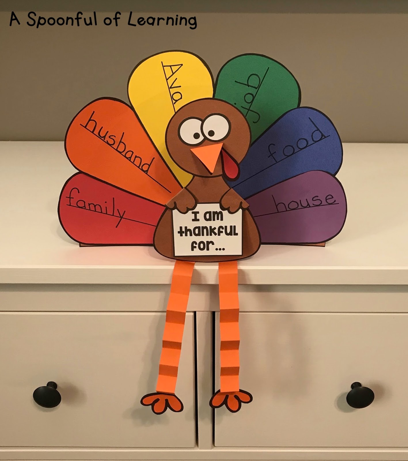 Thankful Turkey Craft Enjoy Your Mini Break A Spoonful Of Learning thankful-turkey-craft-enjoy-your-mini-break-a-spoonful-of-learning