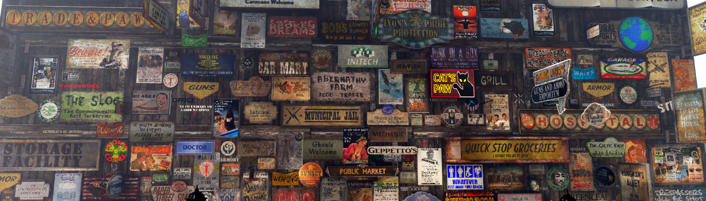 Buried Mods: Signs of the Times + Signs and Posters