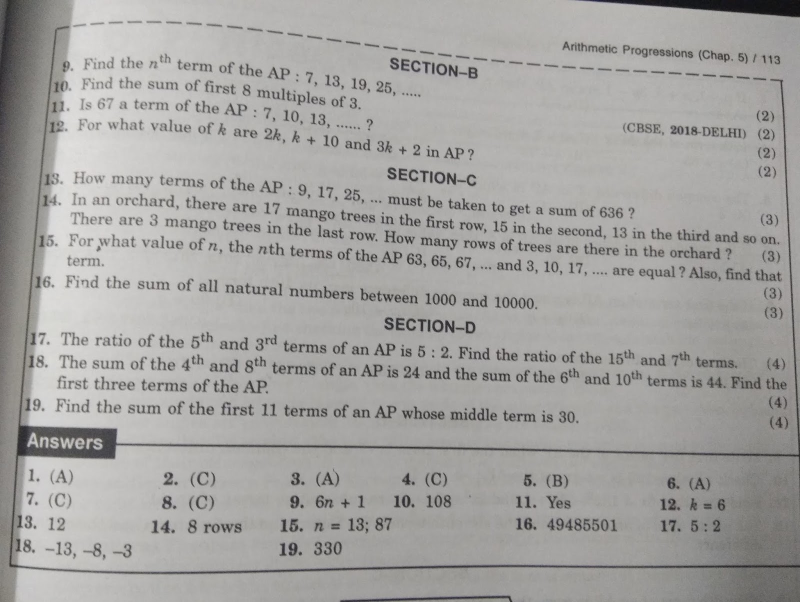 APS, Golconda | Priyanka Gupta: CLASS 10 / STANDARD MATHS / arithmetic ...