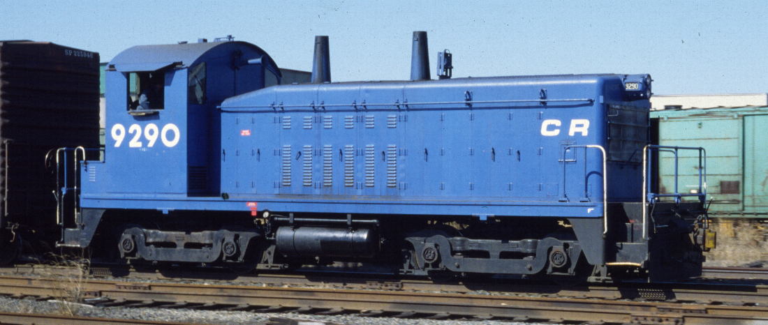 Eddie's Rail Fan Page: Conrail EMD NW 2 yard switcher diesel locomotive ...