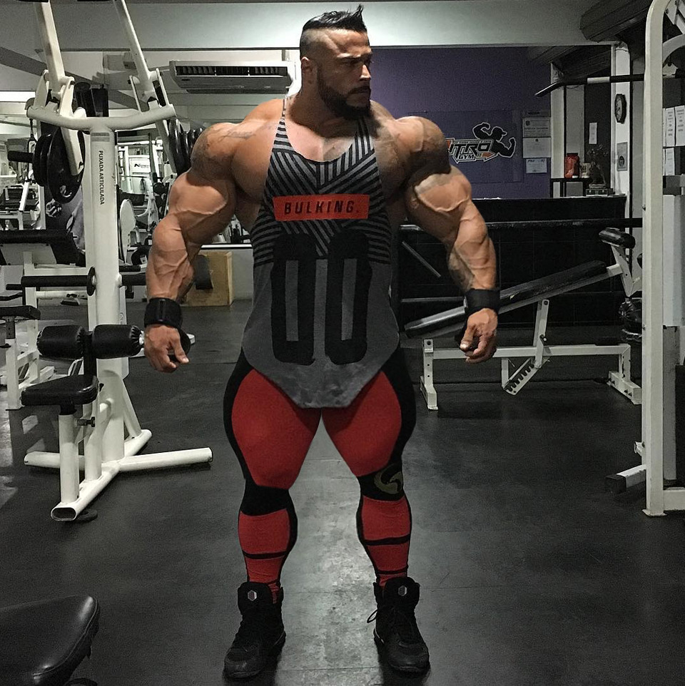Worldwide Bodybuilders: Devastating Brazilian behemoth Bruno Moraes