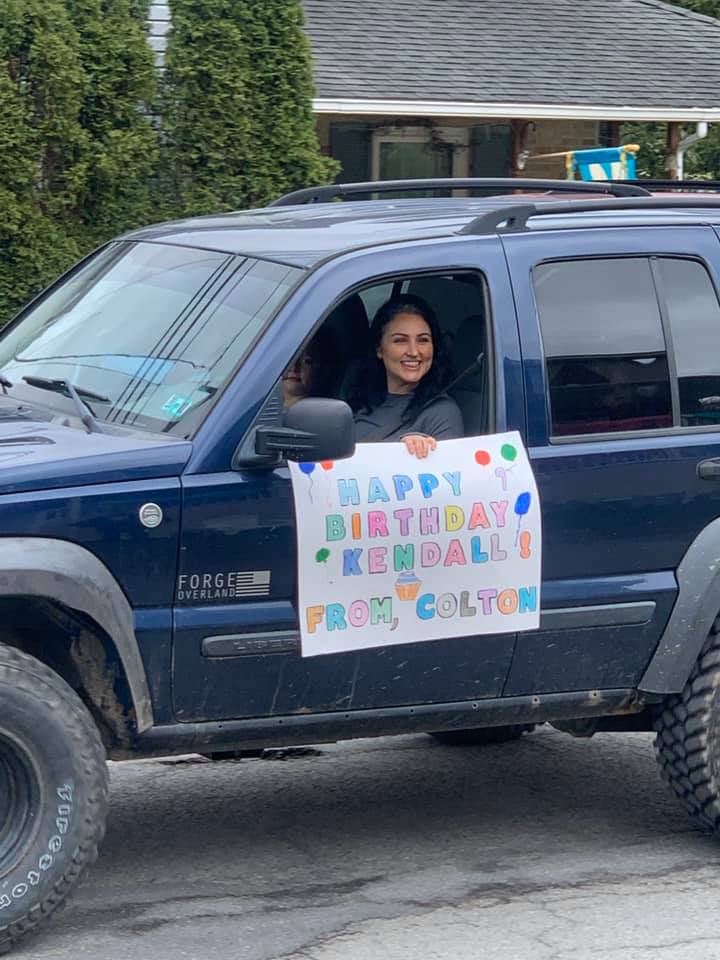 Amid Social Distancing, Families Organize Parades to Celebrate Birthdays