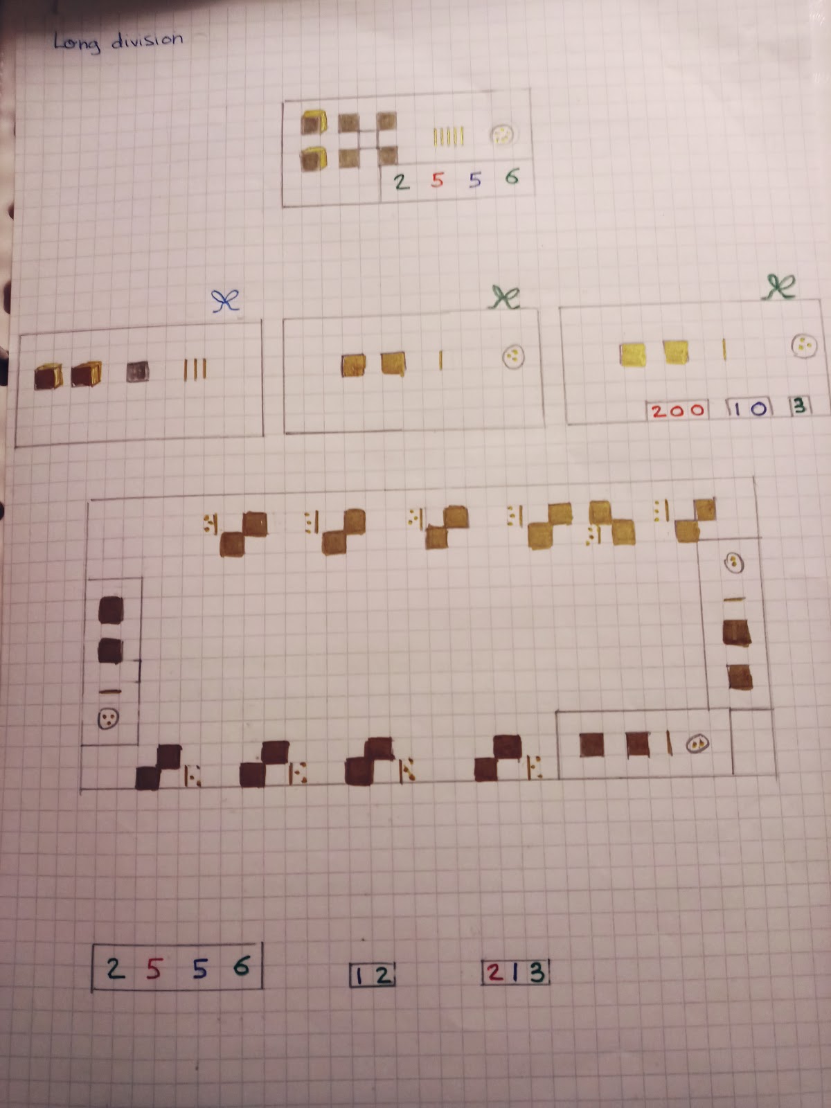Montessori AMI 3 to 6: DECANOMIAL SQUARE