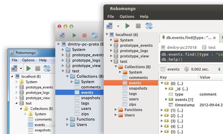MongoDB GUI Tools for windows - DATA TUTORS MongoDB GUI Tools for windows - DATA TUTORS