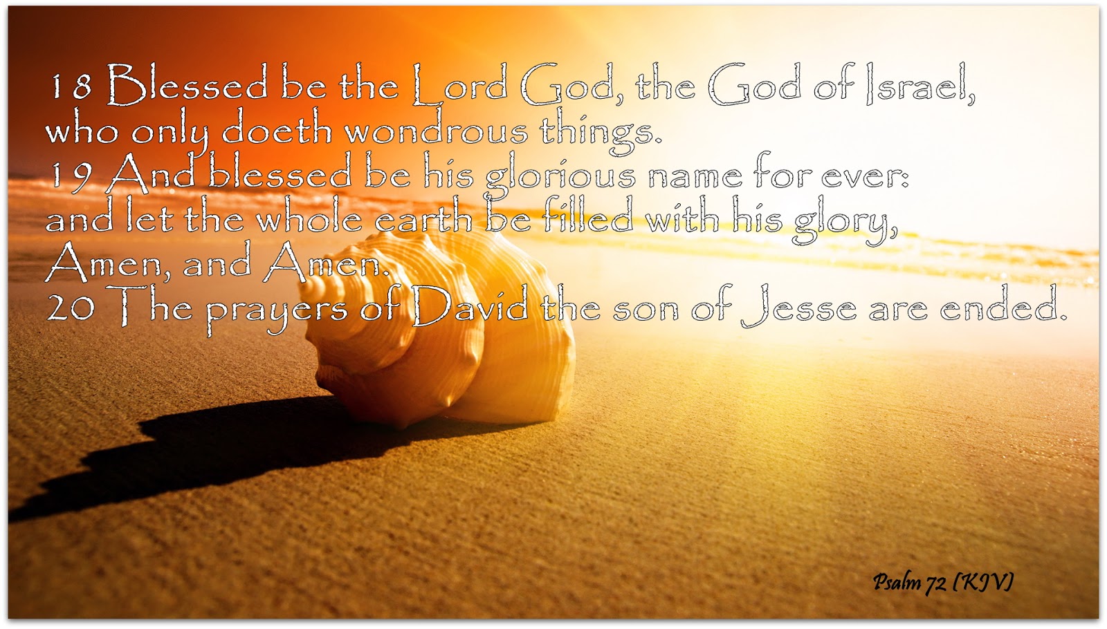 Red Pill Diaries Psalm 72 KJV 