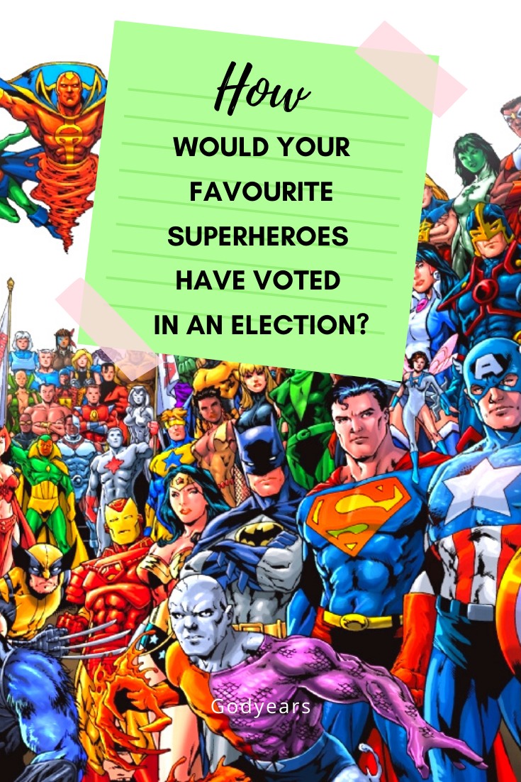 How Would Your Favourite Superheroes Have Voted in an Election?