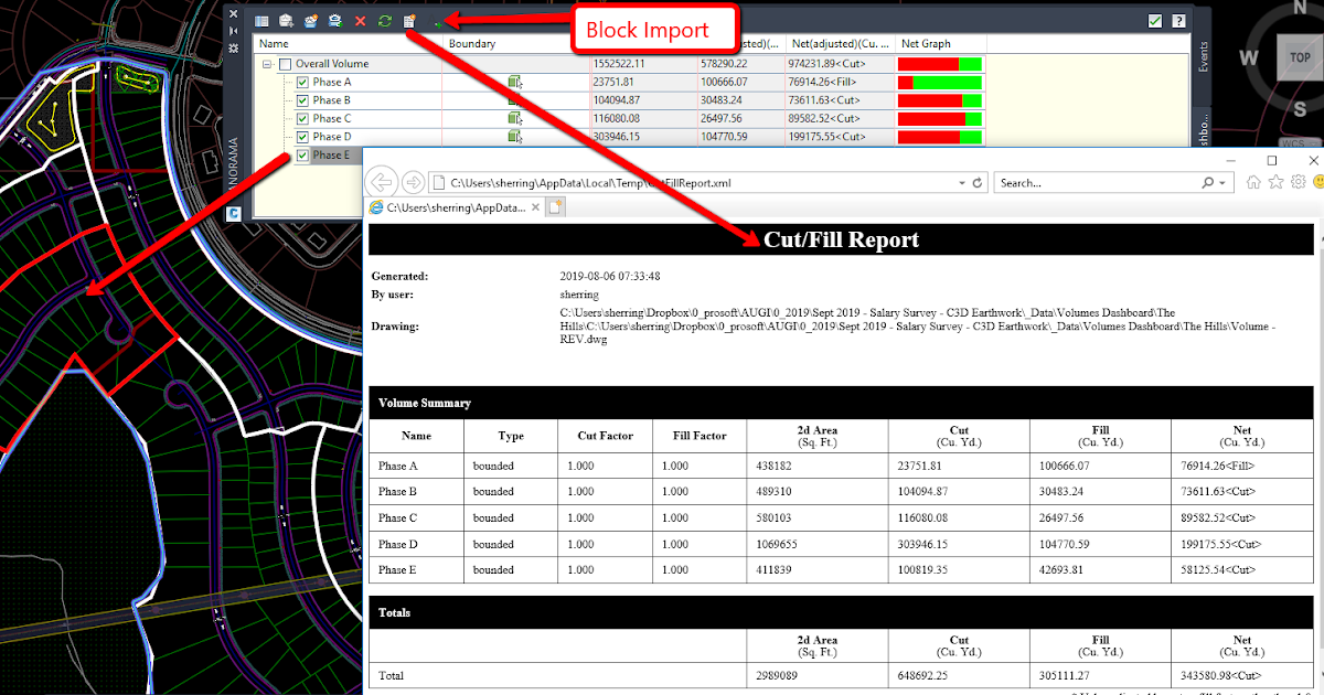 Earthwork Plan Production | Autodesk AutoCAD Civil 3D 2020 - Earthwork ...