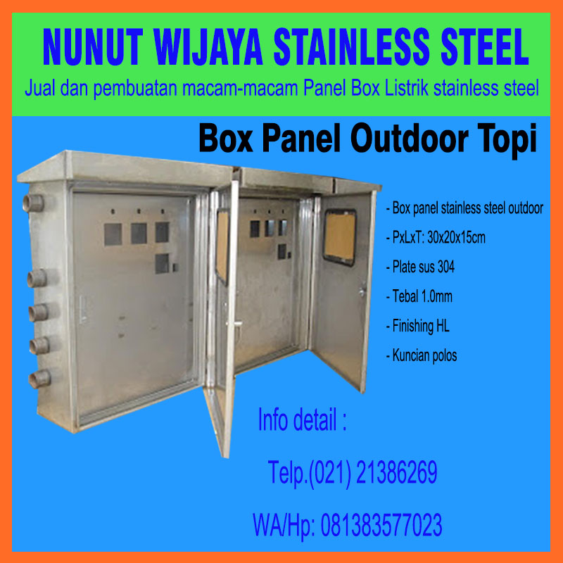 Toko Panel listrik Stainless - Panel Box Stainless terbaik harga murah ...