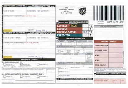 Ups Bill Of Lading Template - Invoice Template