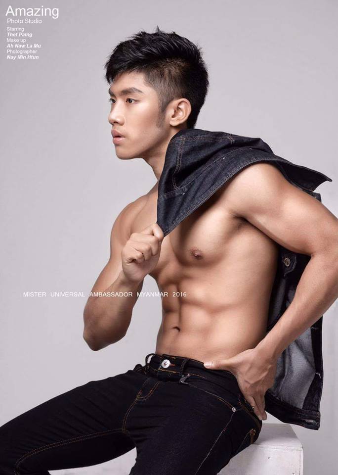 Mister Universal Ambassador Myanmar 2016 is Thet Paing! | Apollo Male Gods