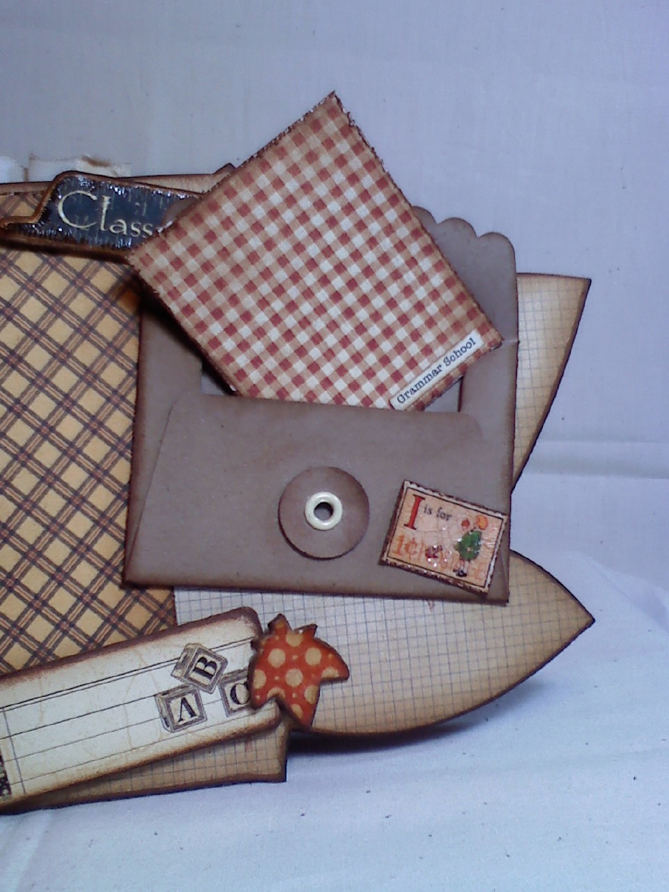 “Autumn Leaf” Custom Accucut die and Album! – The Jule Box Studios