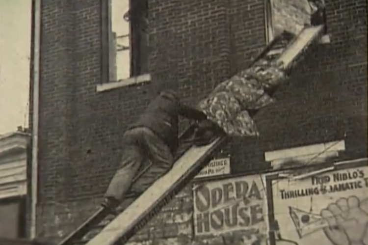 Disasterous History: Rhoads Opera House Fire. January 13, 1908. Fatal ...