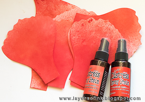 Layers of ink: Leather Paper Poppy and Gift Bag Tutorial