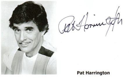 Kiwiautogal's Autographs: Pat Harrington