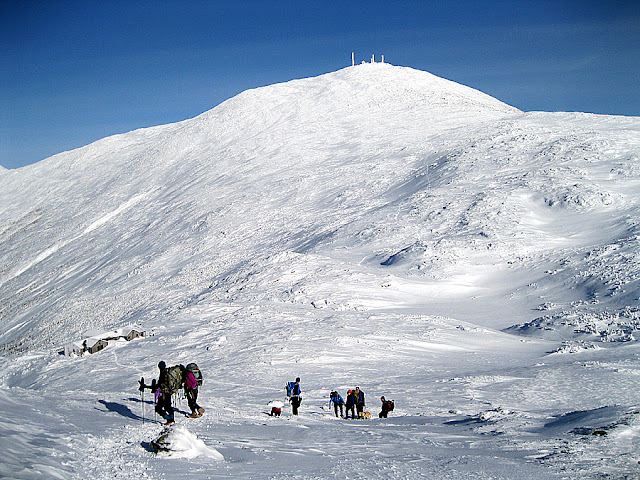 Hiking in the White Mountains: Mount Monroe, Eisenhower, Pierce