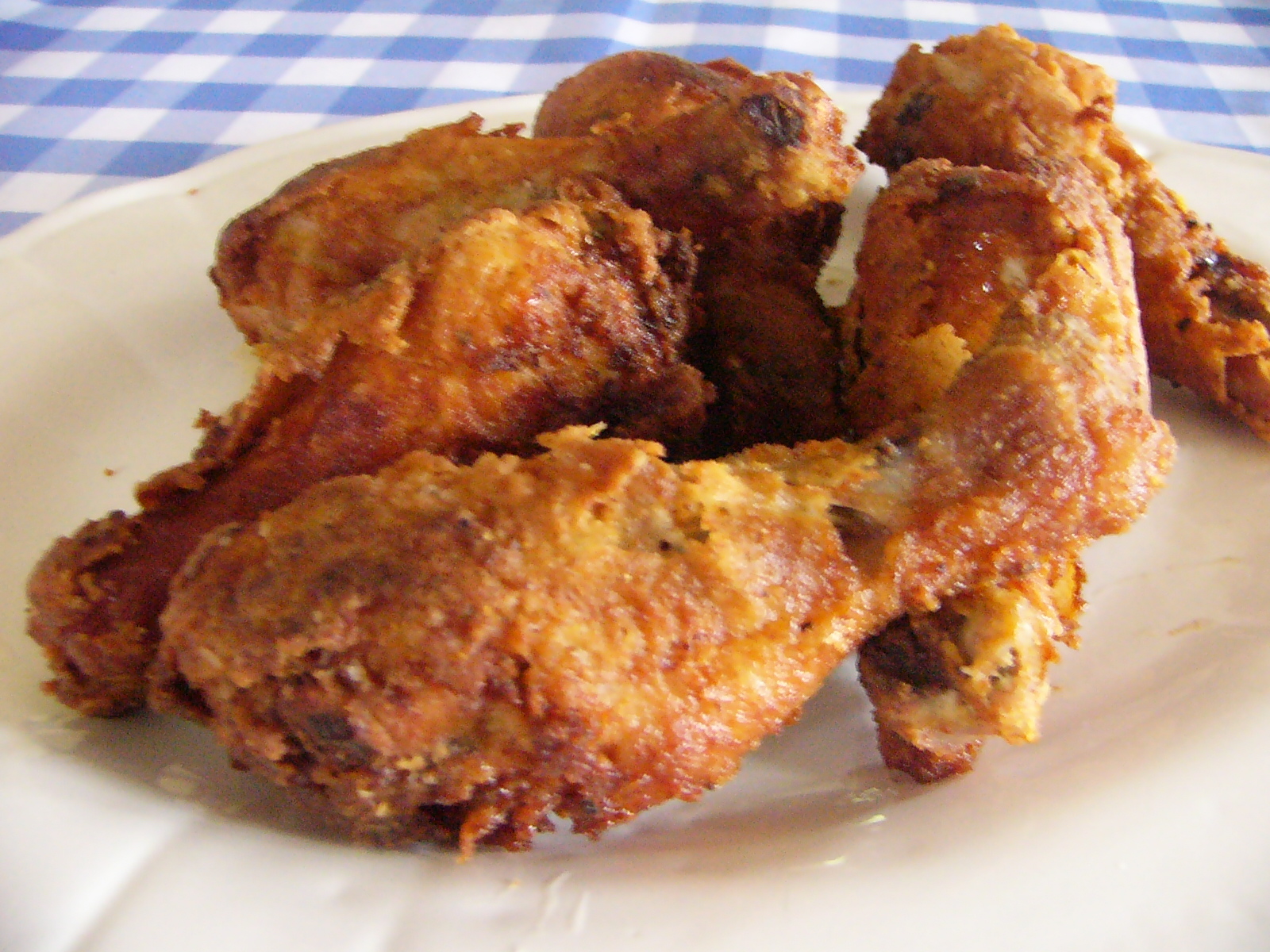 Tomates cerises et Basilic: Poulet frit, une courtoisie de Bobby Flay