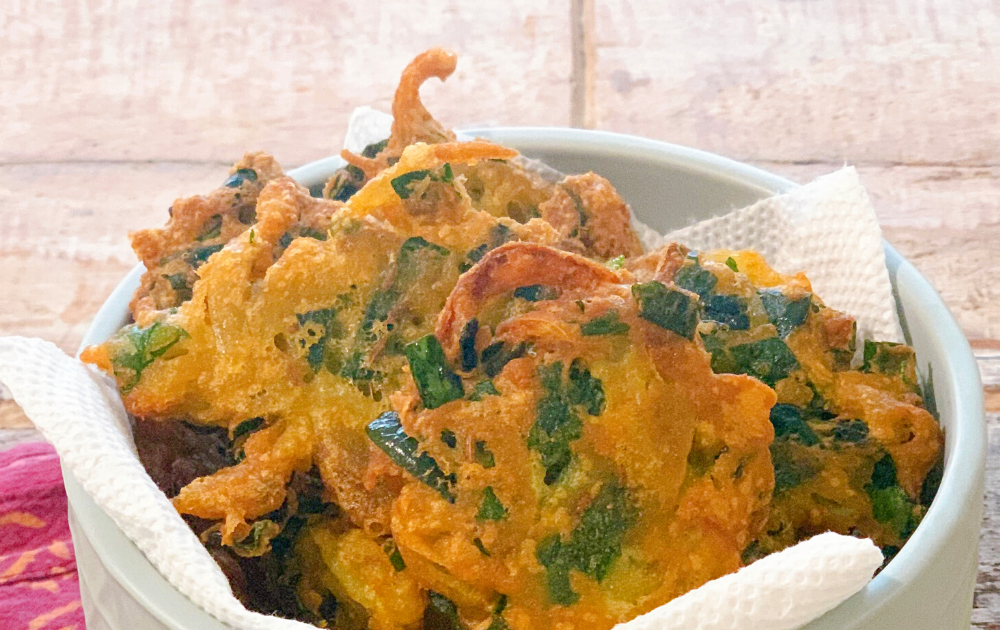 Spinach & Onion Pakora