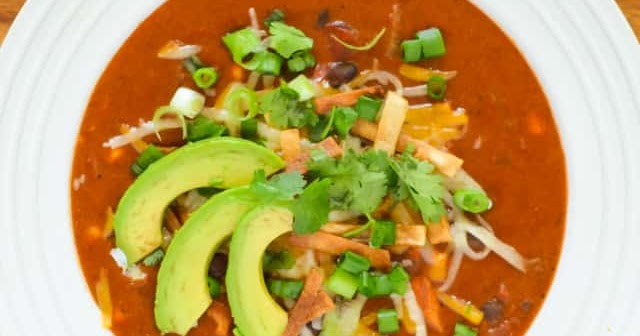 Chicken Enchilada Soup Serena Bakes Simply From Scratch