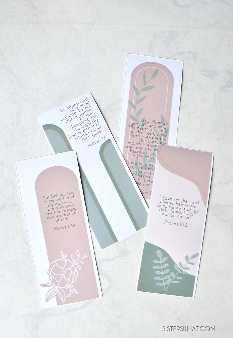 Old Testament Bookmarks Come Follow Me 2022 Schedule - Sisters, What!