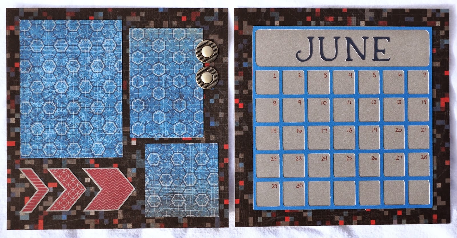 DAT'S My Style: Donna's 6 x 6 Desk Calendar - Part Three