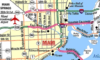 EYE ON MIAMI: Flight Paths over Miami's Downtown: About 650 Departures ...