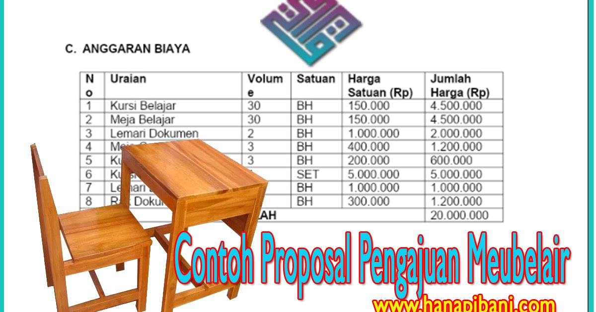 √ √ Contoh Proposal Pengajuan Meubelair