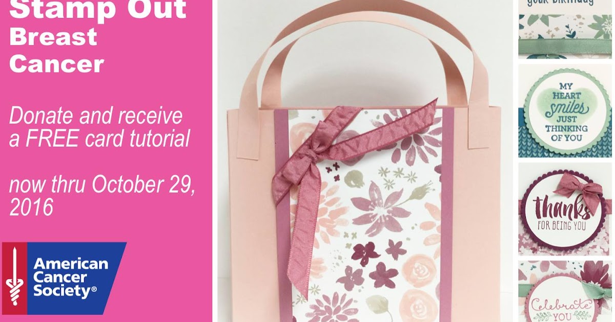 Create with Selene: Stamp Out Breast Cancer 2016 (7th Annual Event!)