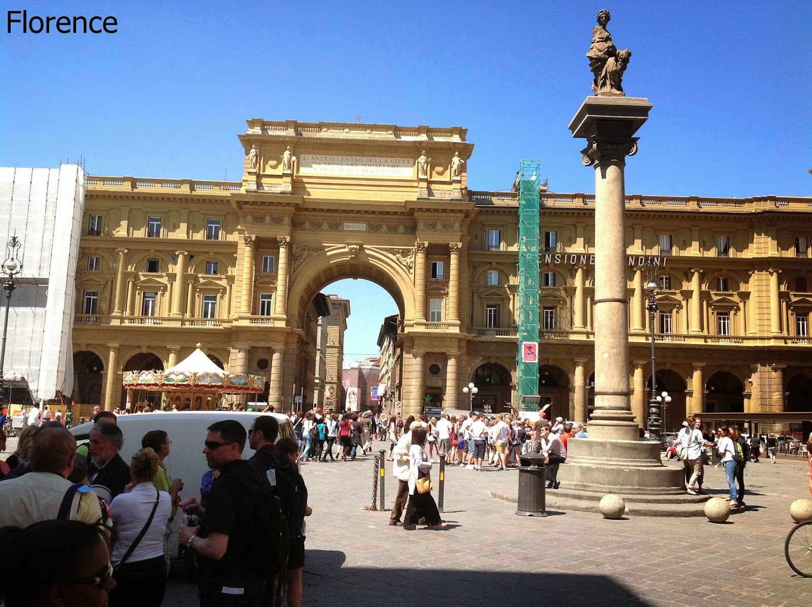 The Dorman family in Florence