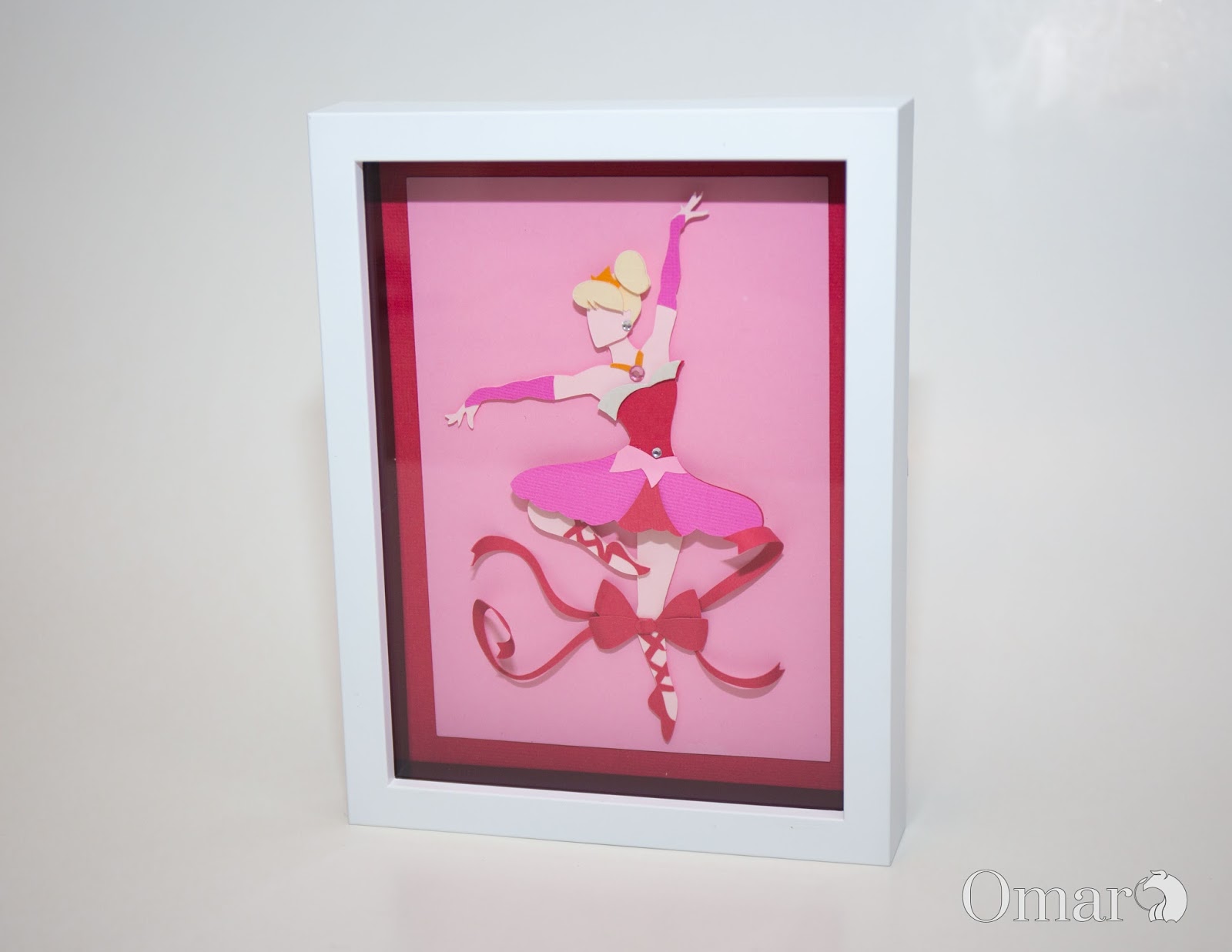 Awesome SVGs: Princess Ballerina Shadow Box 4 File and Video Tutorial