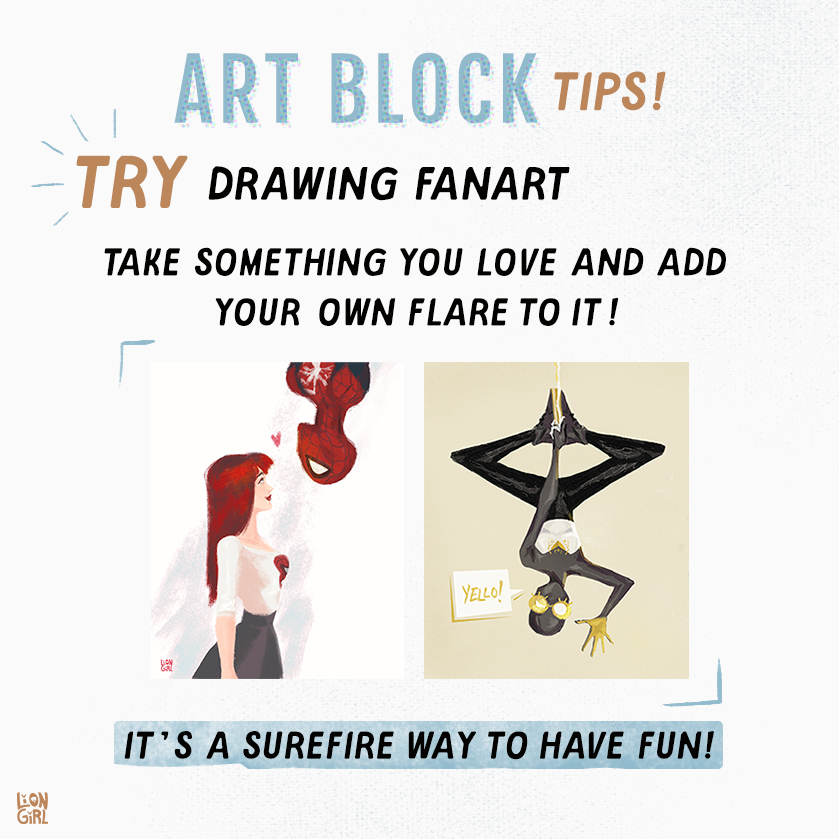 11 Tips to Overcome Art Block | Lion Girl's Lost and Found