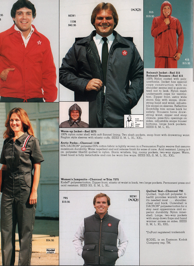 1980s Gas Station Fashions: Beautiful Uniforms for Texaco Dealers in ...