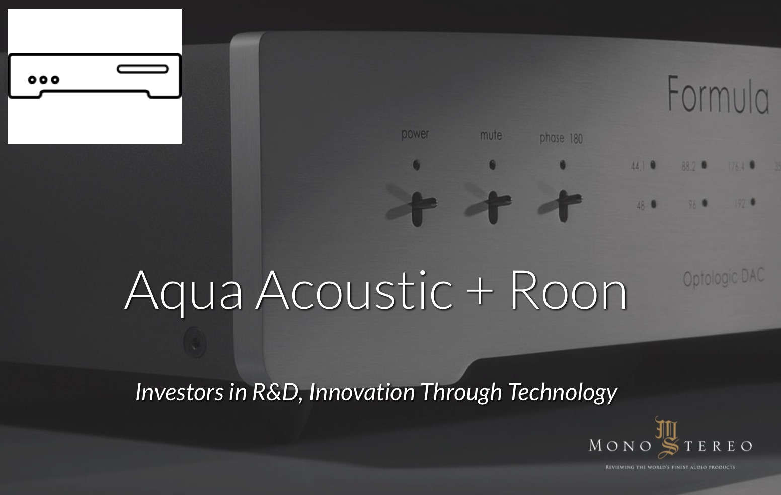 Aqua Acoustic Formula xHD Roon Tested DAC – M & S | Ultimate High-Fidelity