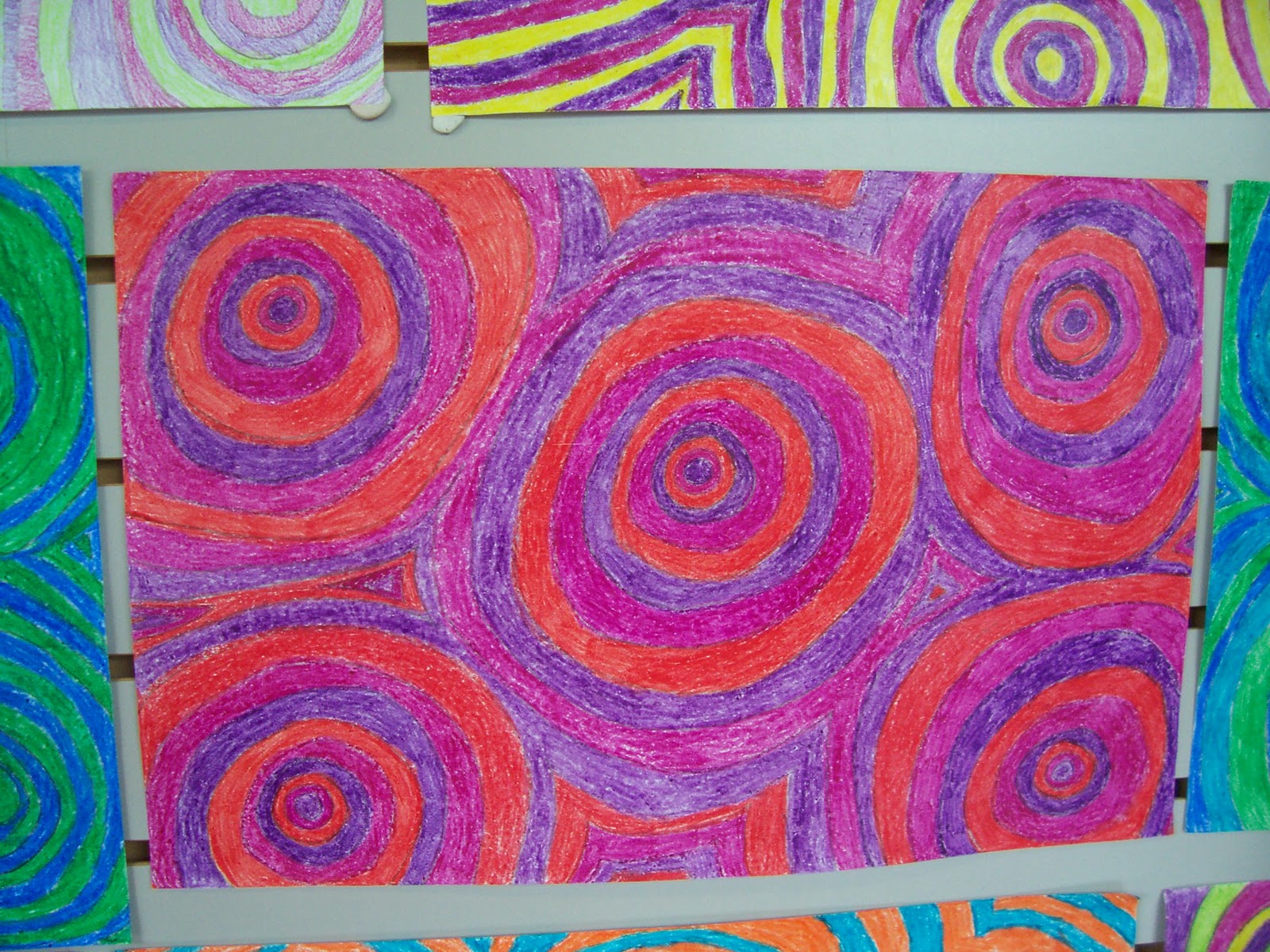 Irvington Community Middle School Art: Radial Designs-6th Grade