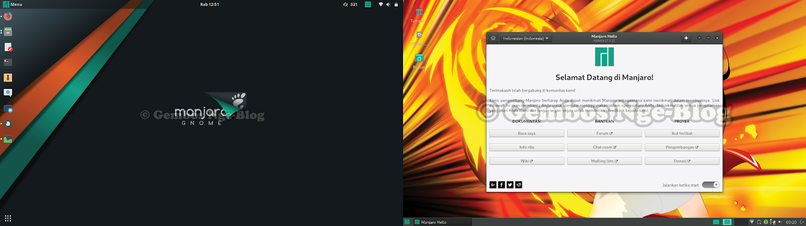 Mengenal Manjaro Linux Turunan Arch Linux - Gembos Nge-Blog