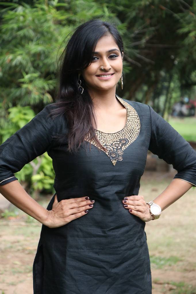 Ramya Nambeesan Photos At Sathya Movie Success Meet in Black Dress - Hollywood | Tollywood ...