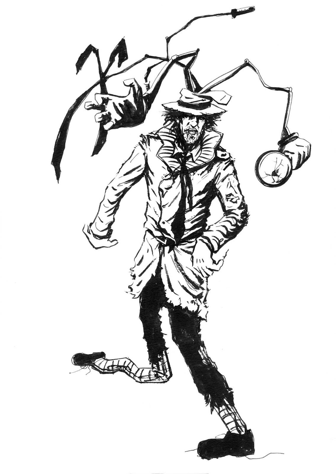 Kyle Frink Sketch Blog: Zombie Inspector Gadget