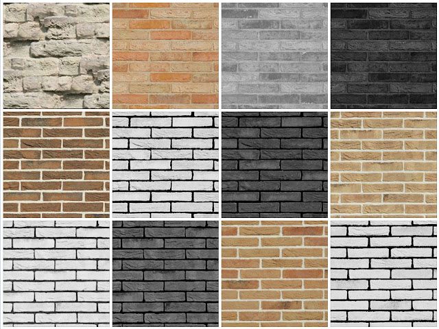 SKETCHUP TEXTURE: TEXTURE BRICKS OLD BRIKS