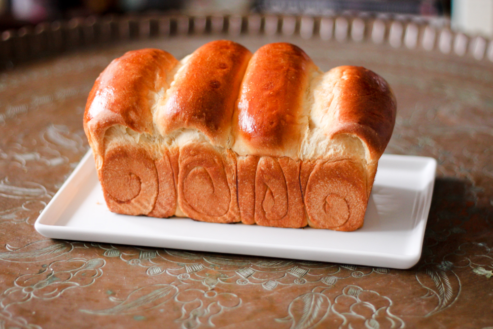 Japanese milk bread (shokupan)