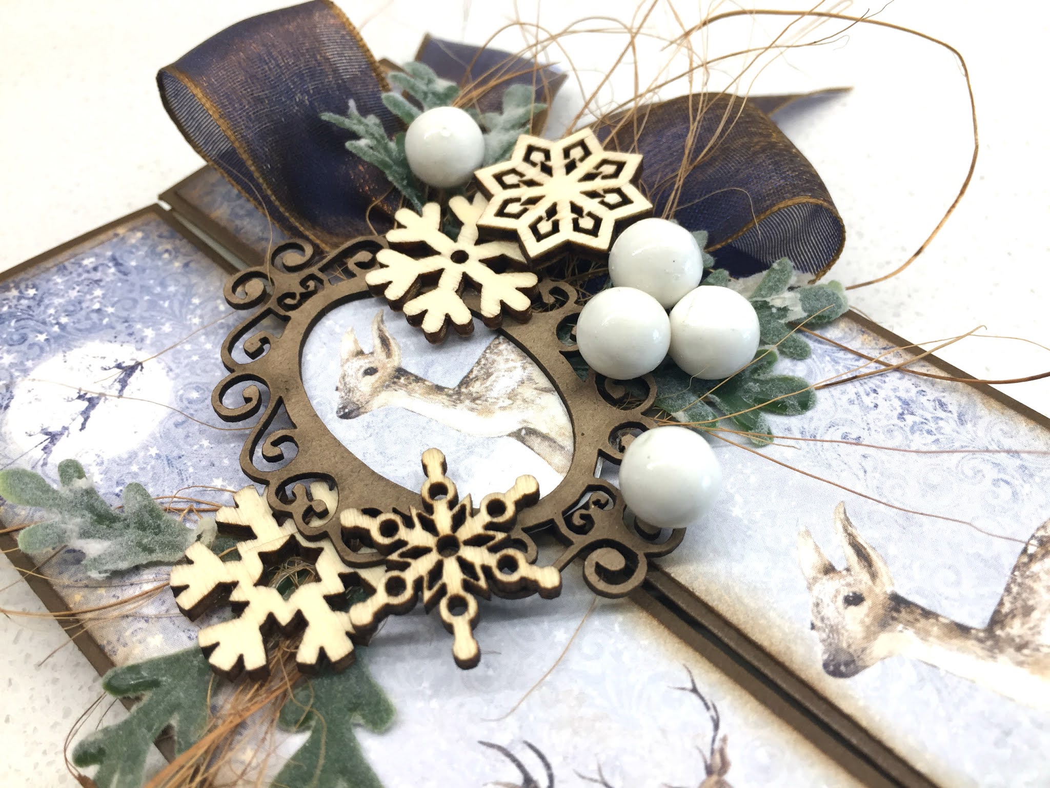 Christmas Shabby Chic Kit #2 - Detail Photos & Technique Video Tutorial ...