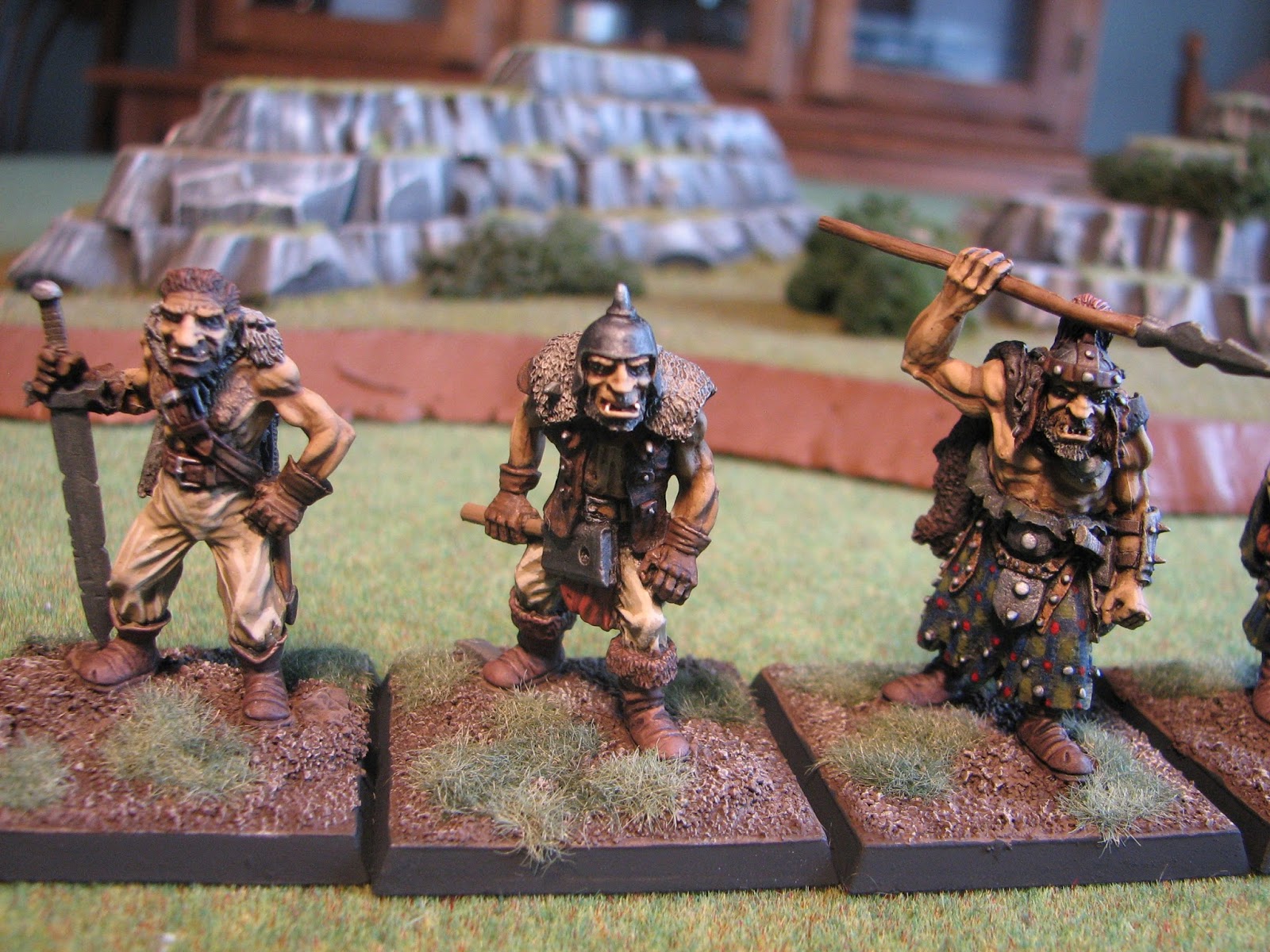 15mm Sci Fi Small Soldiers: Ral Partha Ogres, Bob Olley sculpts